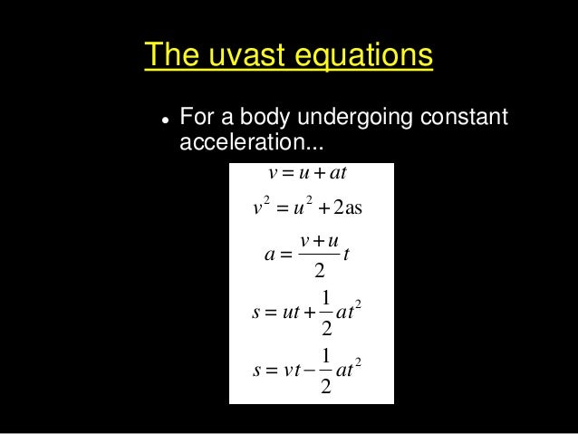 1.2.1 projectile motion