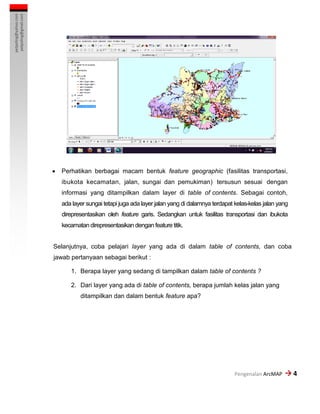 Pengenalan Arc Map | PDF