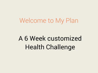 Flora Health Challenge - An Introduction | PDF