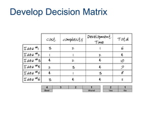 1.4 decision matrix | PPT