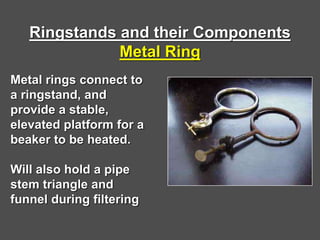 1.4 Laboratory Equipment: Names & Uses | PPTX