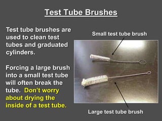 Test Tube Brush Laboratory Apparatus
