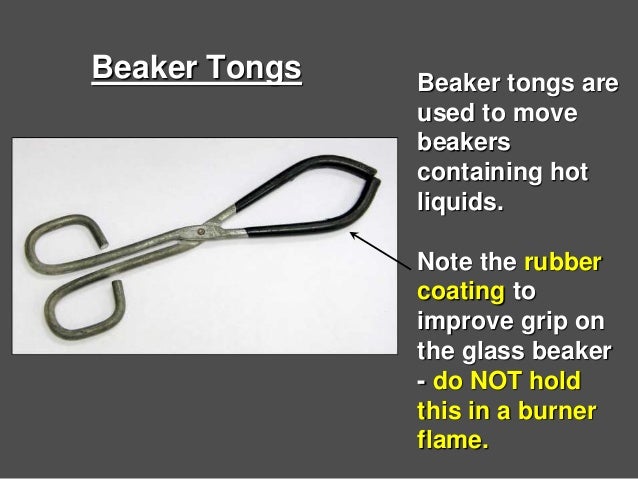 Beaker Tongs Science Definition