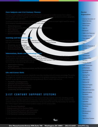 1. p21_framework_2-pager | PDF | Education industry | Industries