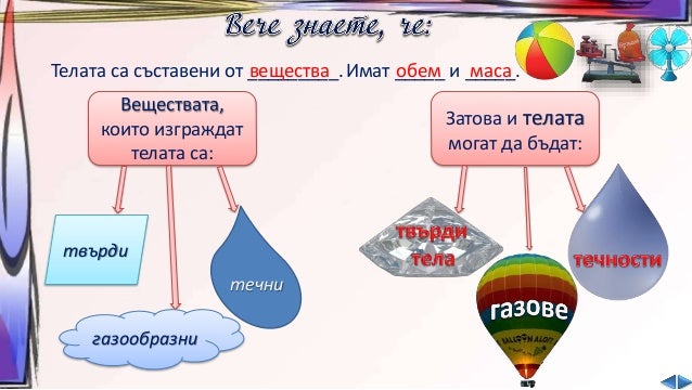 Свойства на веществата ЧП 4 клас Булвест