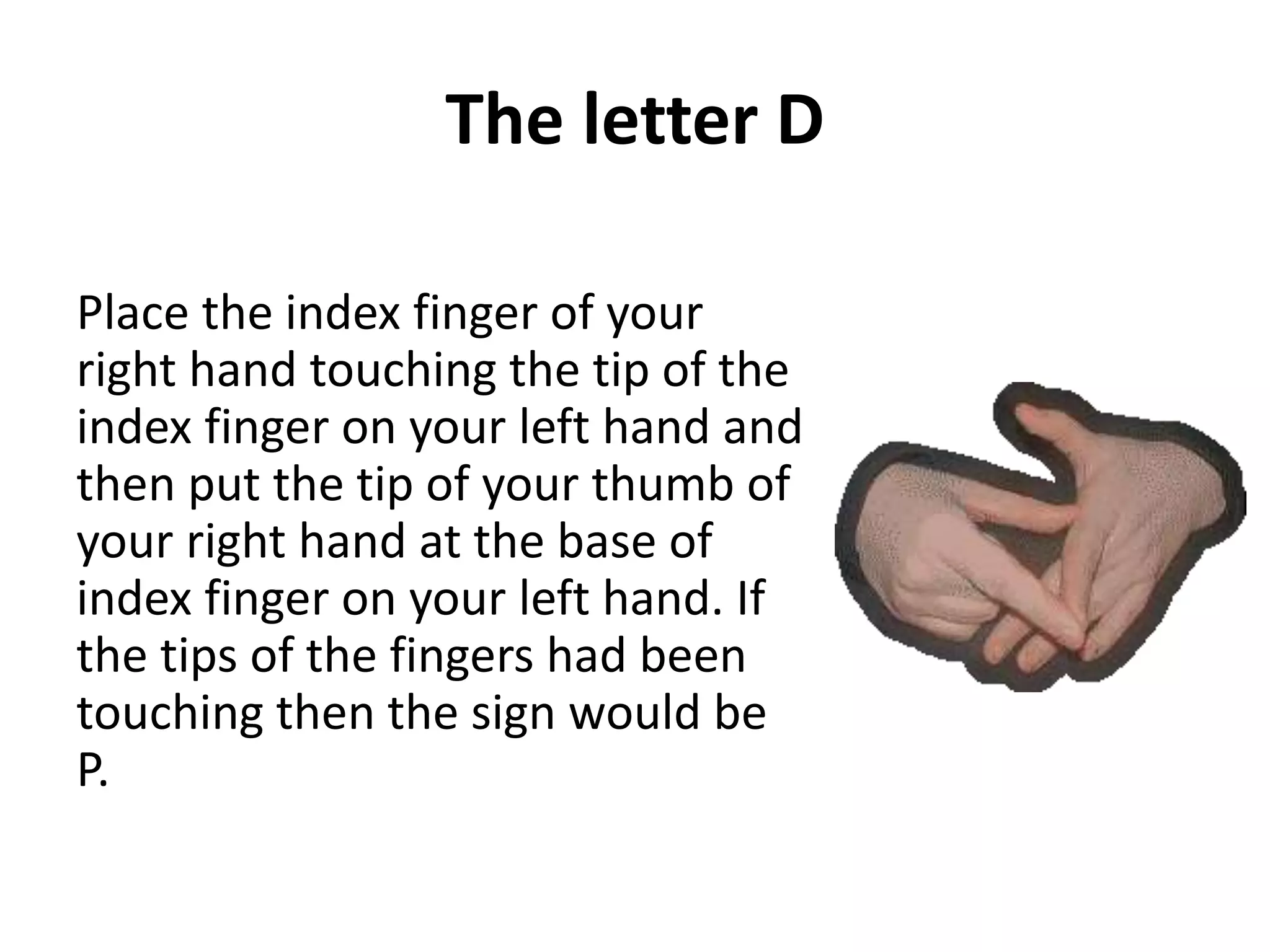 1. learning bls (british sign language) pp for students | PPTX