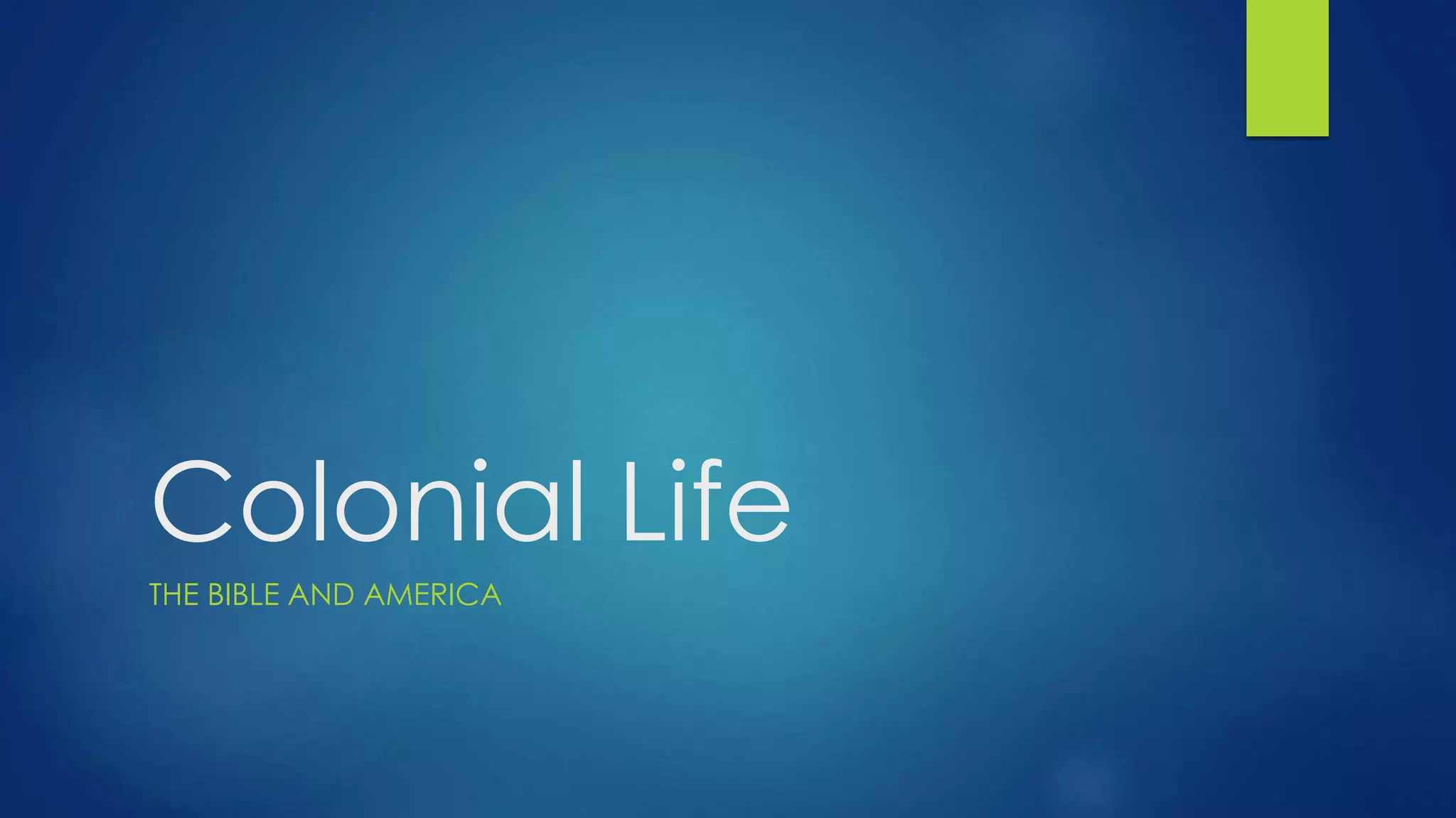 The Bible and America | PPTX