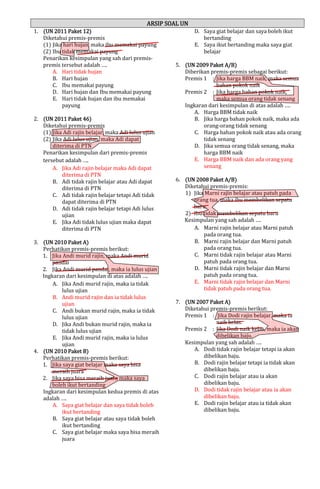 logika matematika | PDF