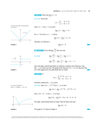 1.6 calculating limits using the limit laws | PDF