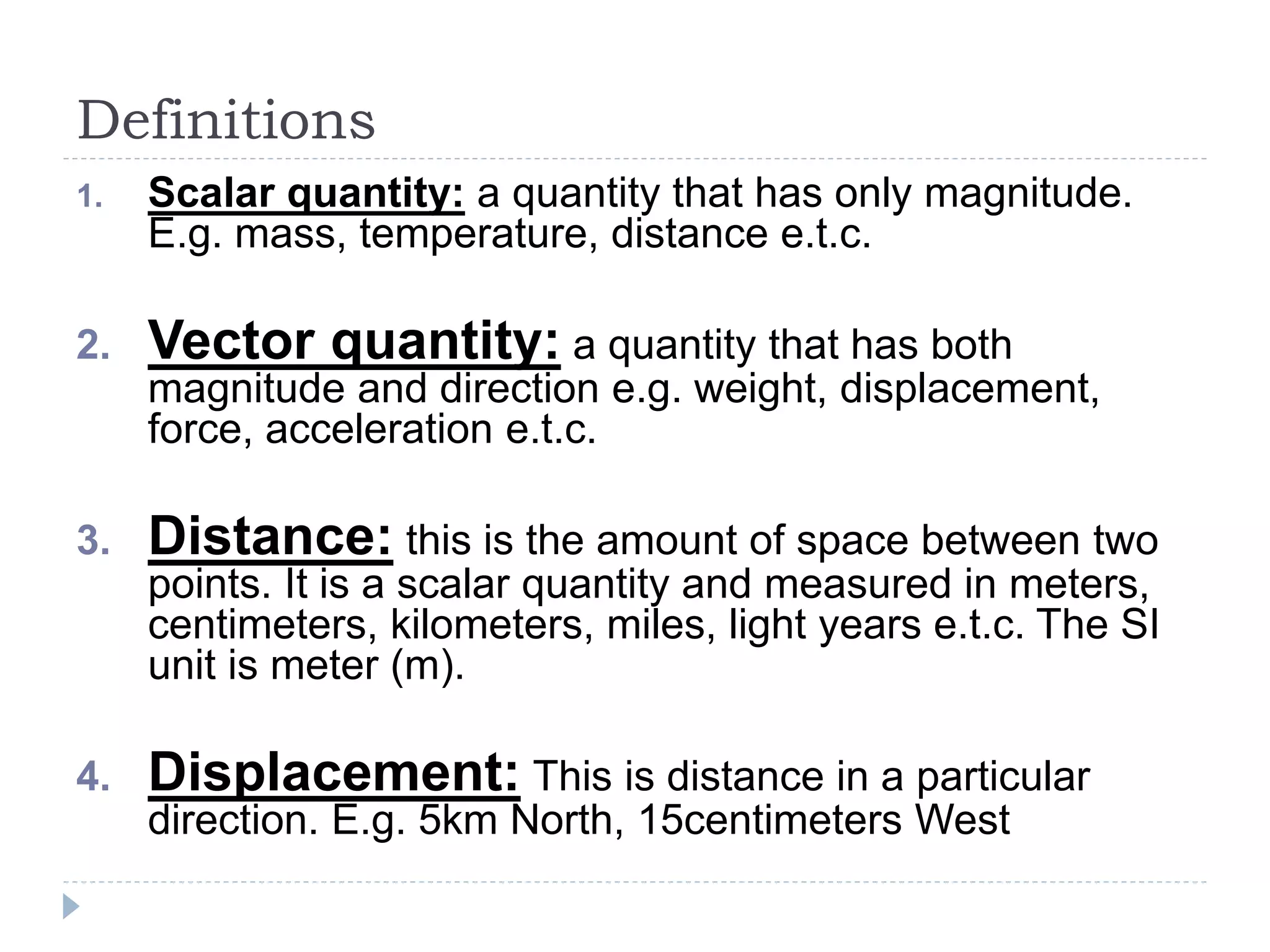 1.2 form 3 speed, velocity and acceleration | PPT