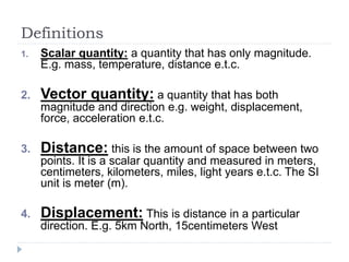1.2 form 3 speed, velocity and acceleration | PPT