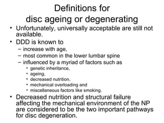 End plate damage score (SPINE 2010) | PPT
