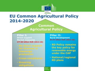 Biogas/Biomethane: EU legal framework and support possibilities under ...