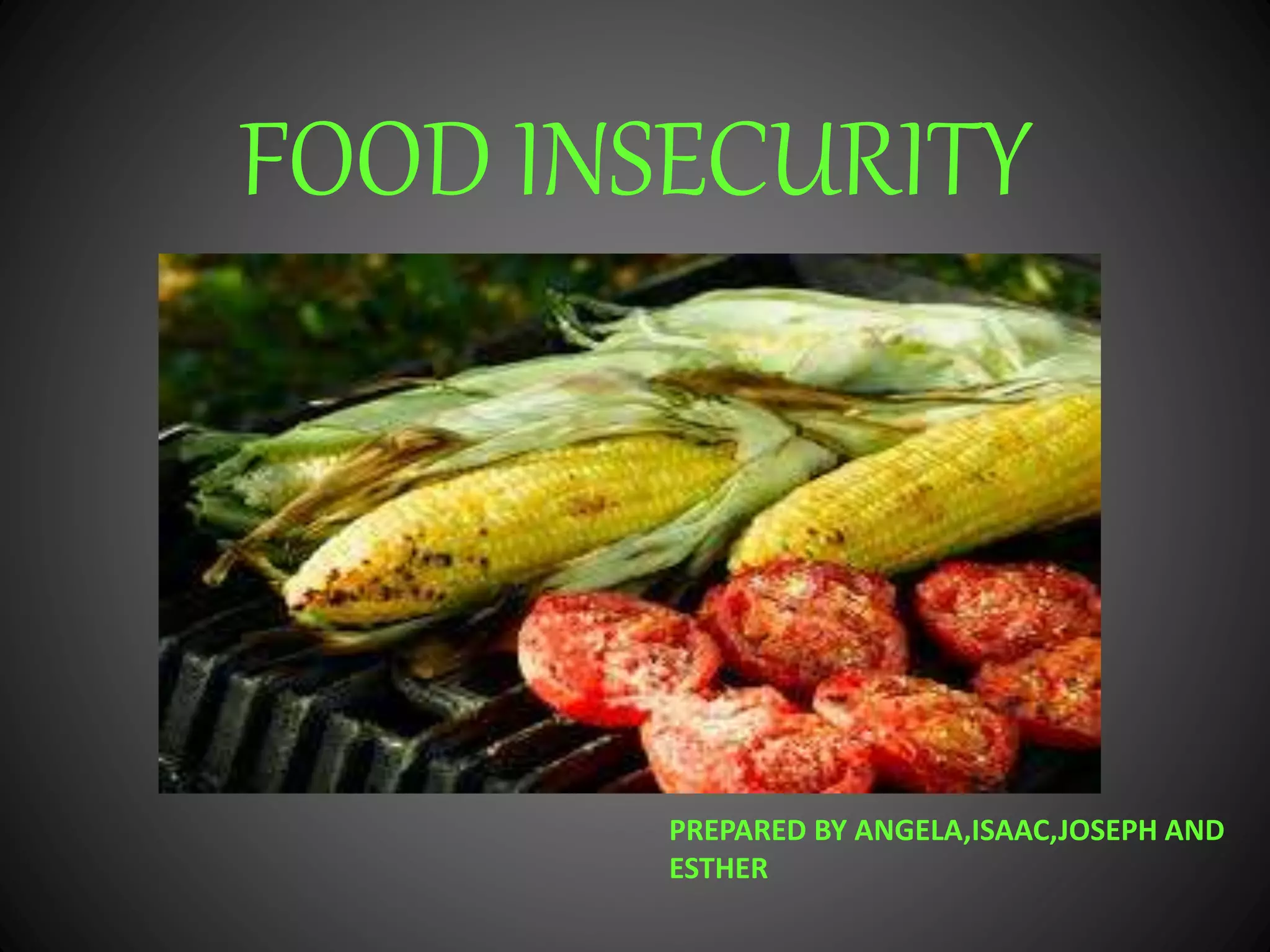 ENHANCING FOOD SECURITY IN URBAN AREAS | PPTX