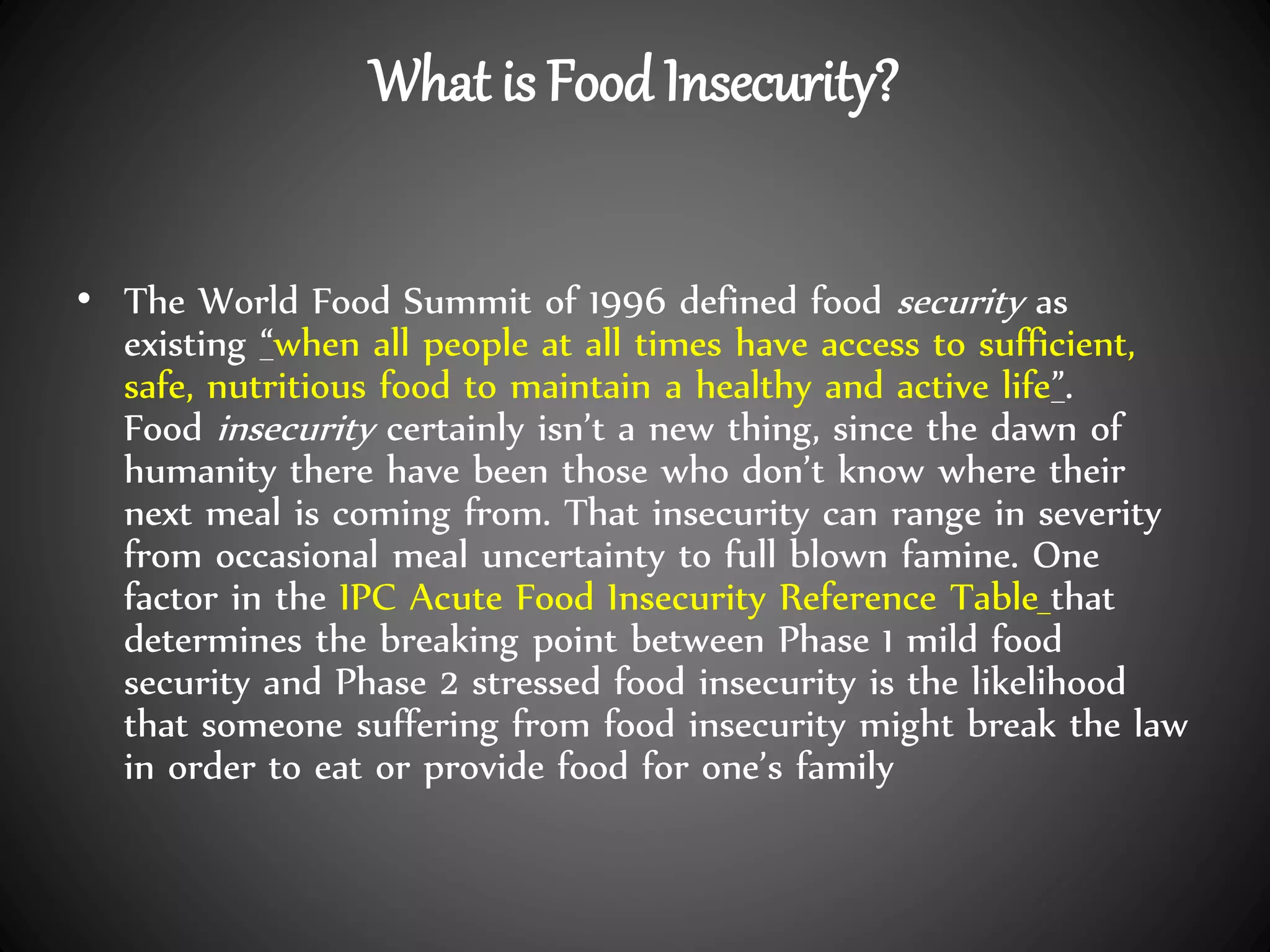 ENHANCING FOOD SECURITY IN URBAN AREAS | PPTX