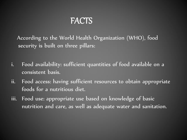 ENHANCING FOOD SECURITY IN URBAN AREAS | PPTX | Agriculture | Industries