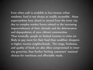 ENHANCING FOOD SECURITY IN URBAN AREAS | PPTX