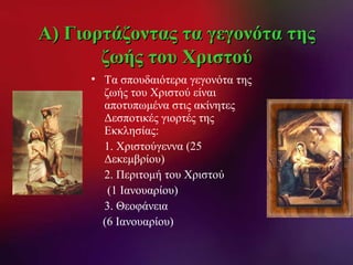 To κήρυγμα και_τα_θαύματα_του_χριστού_μέσα_από_τη_λατρεία. | PPT