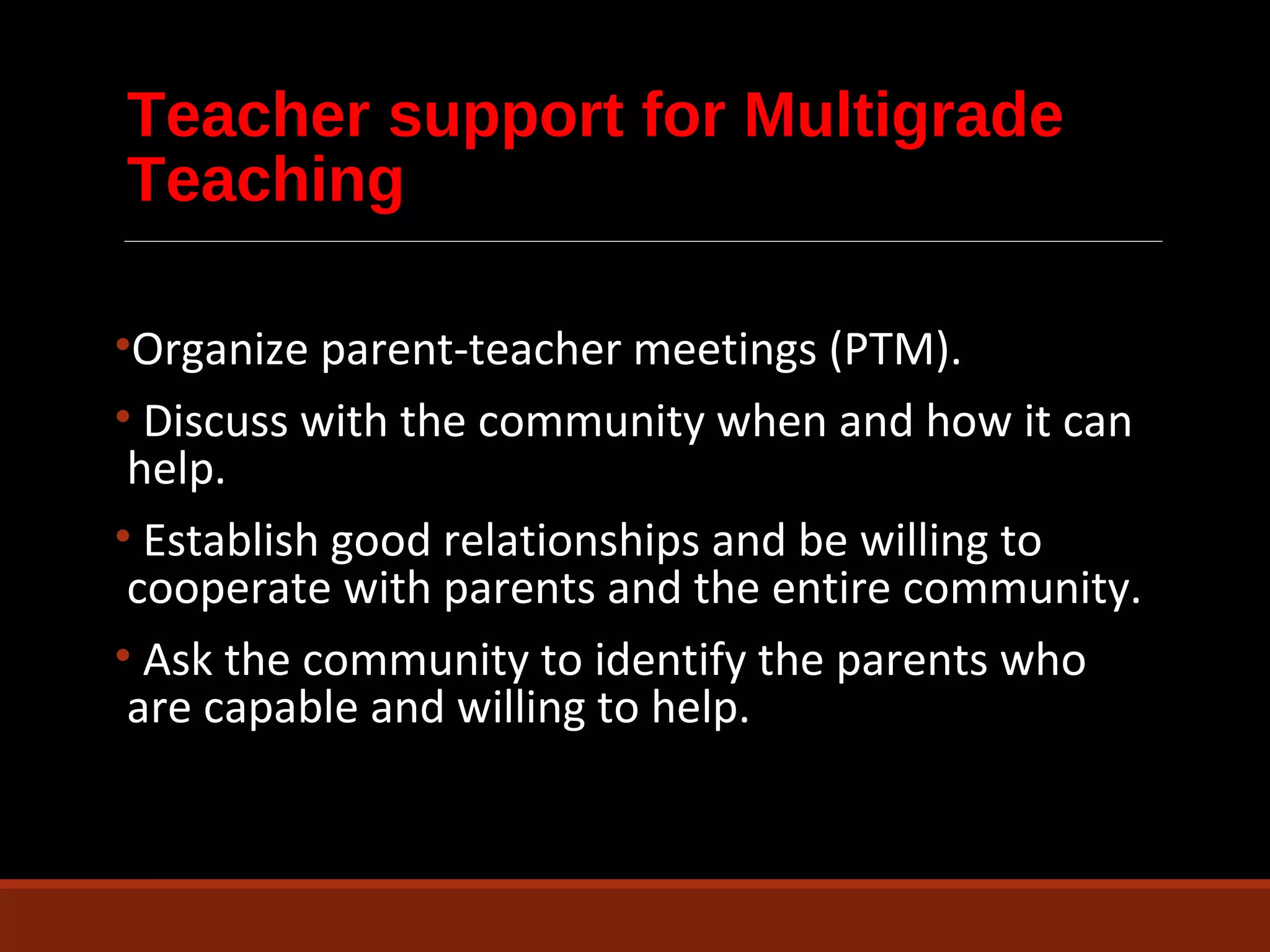 Multigrade Teaching | PPT