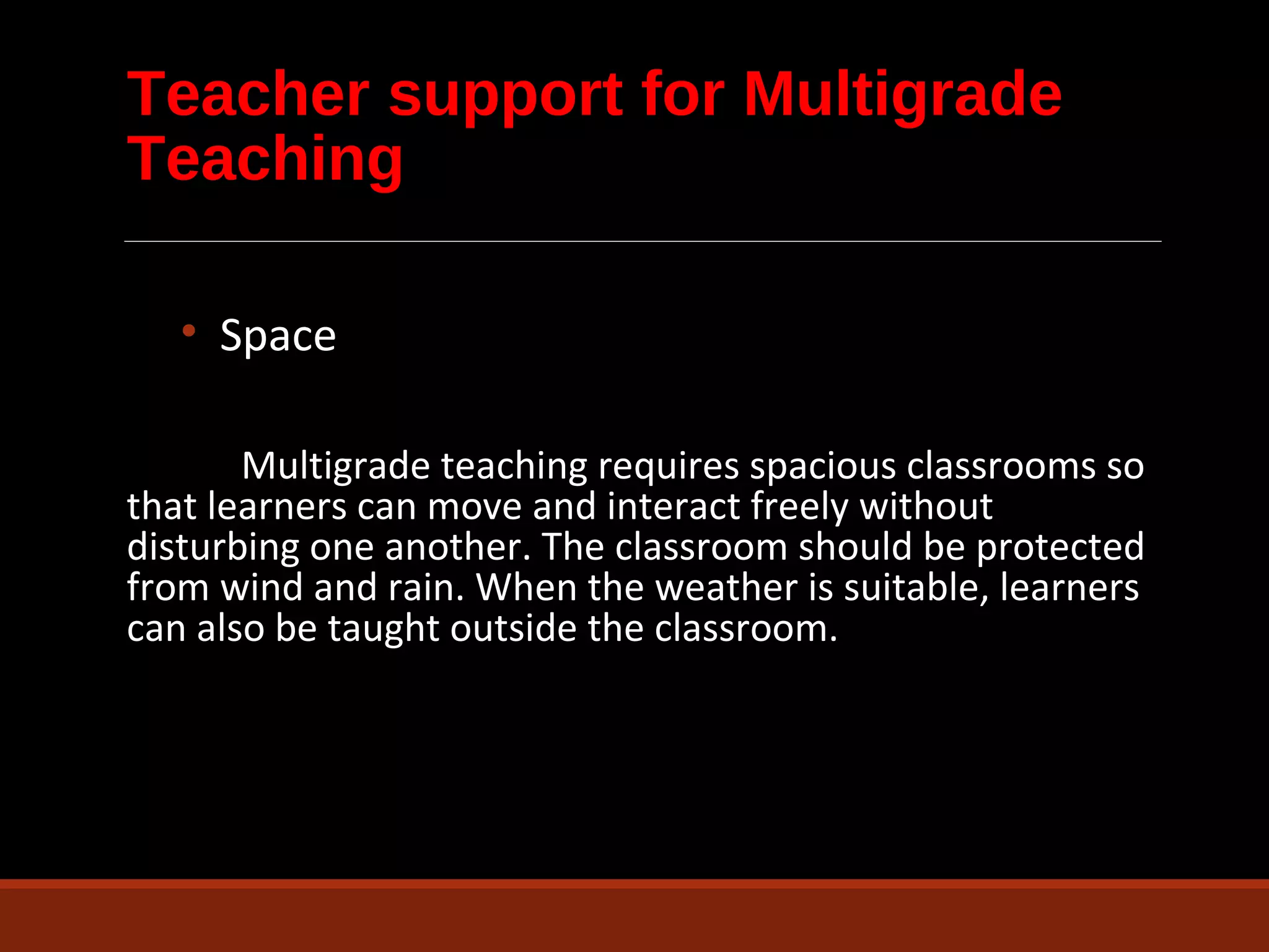 Multigrade Teaching | PPT