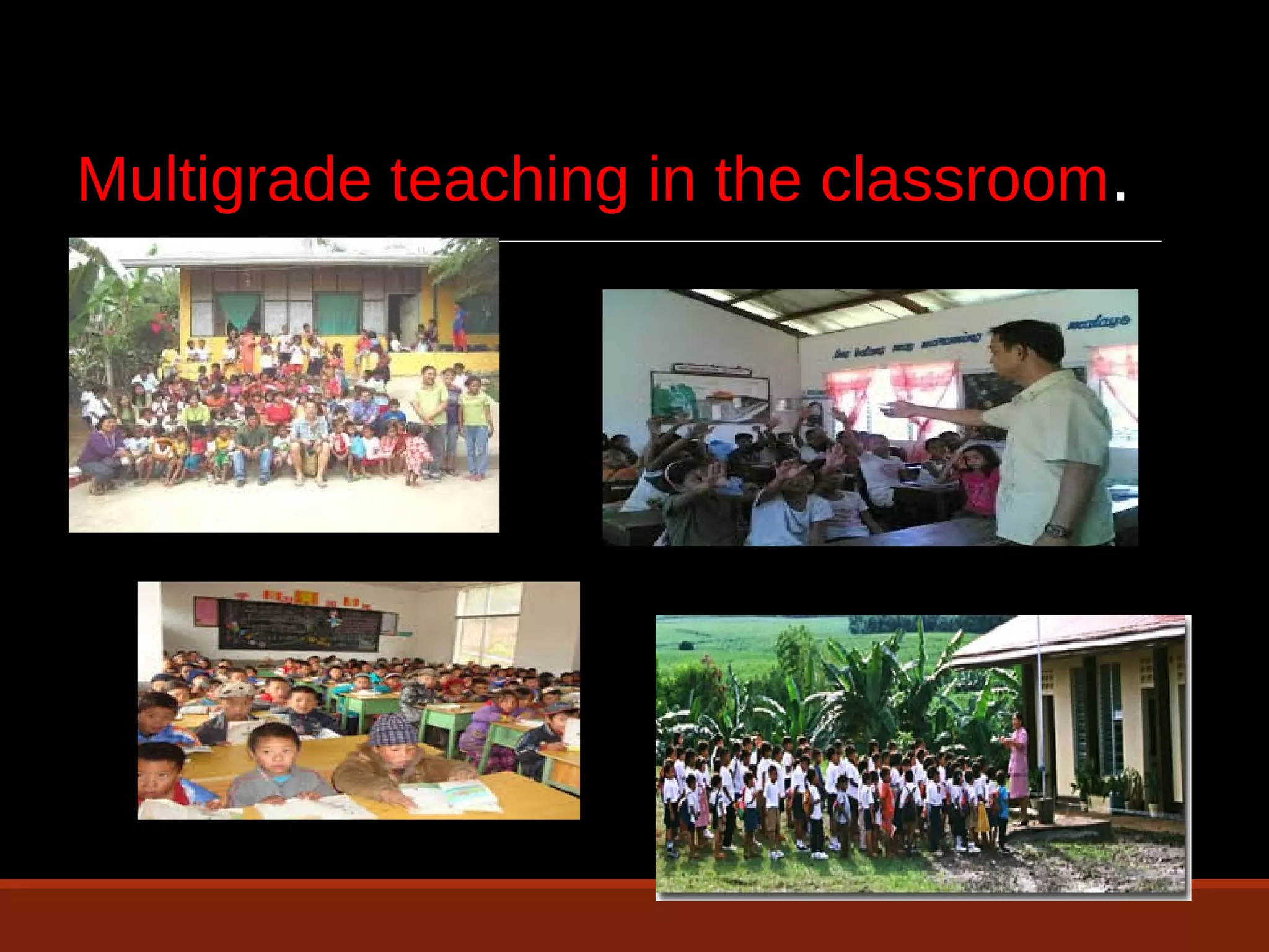 Multigrade Teaching | PPT