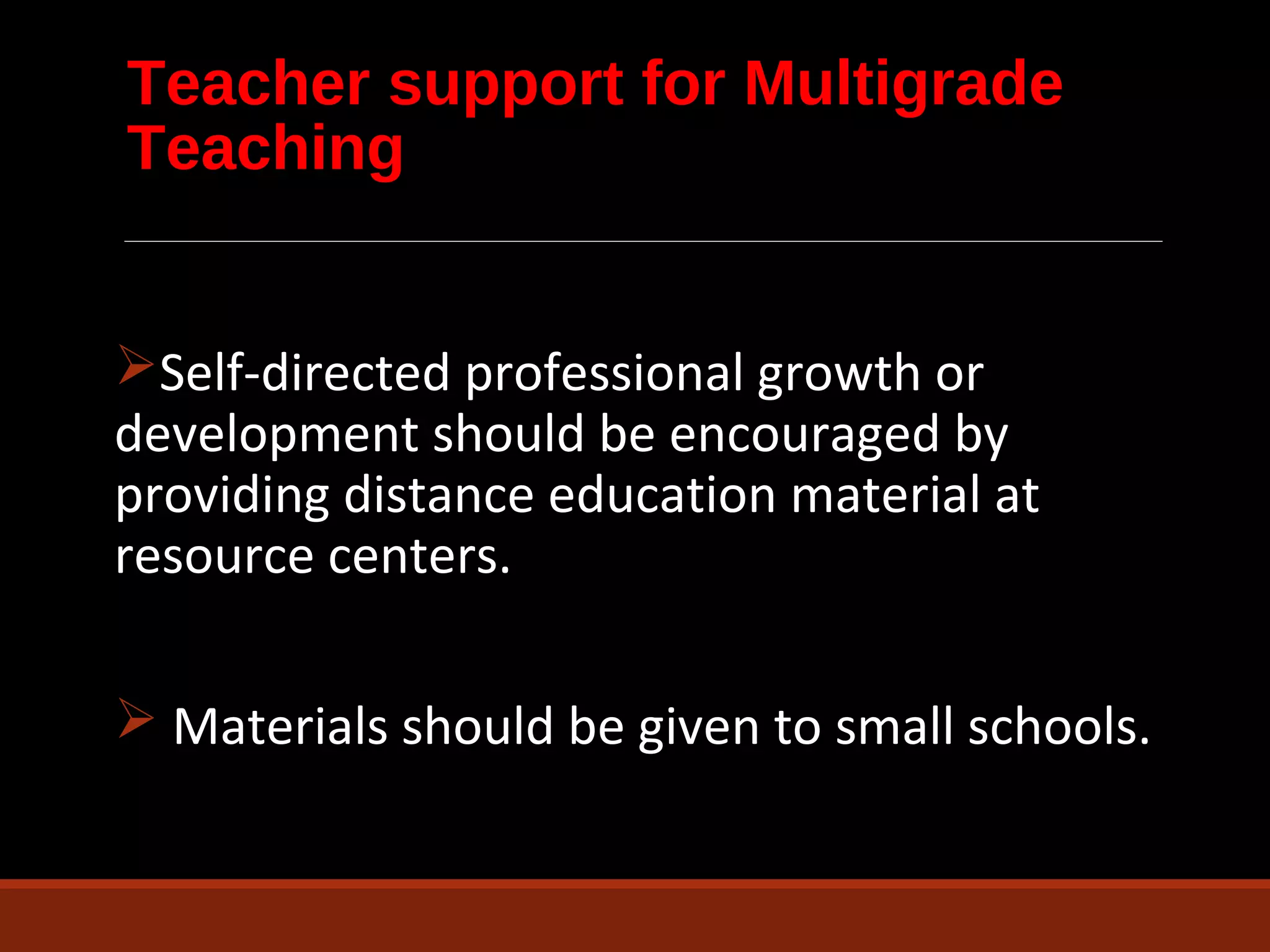 Multigrade Teaching | PPT