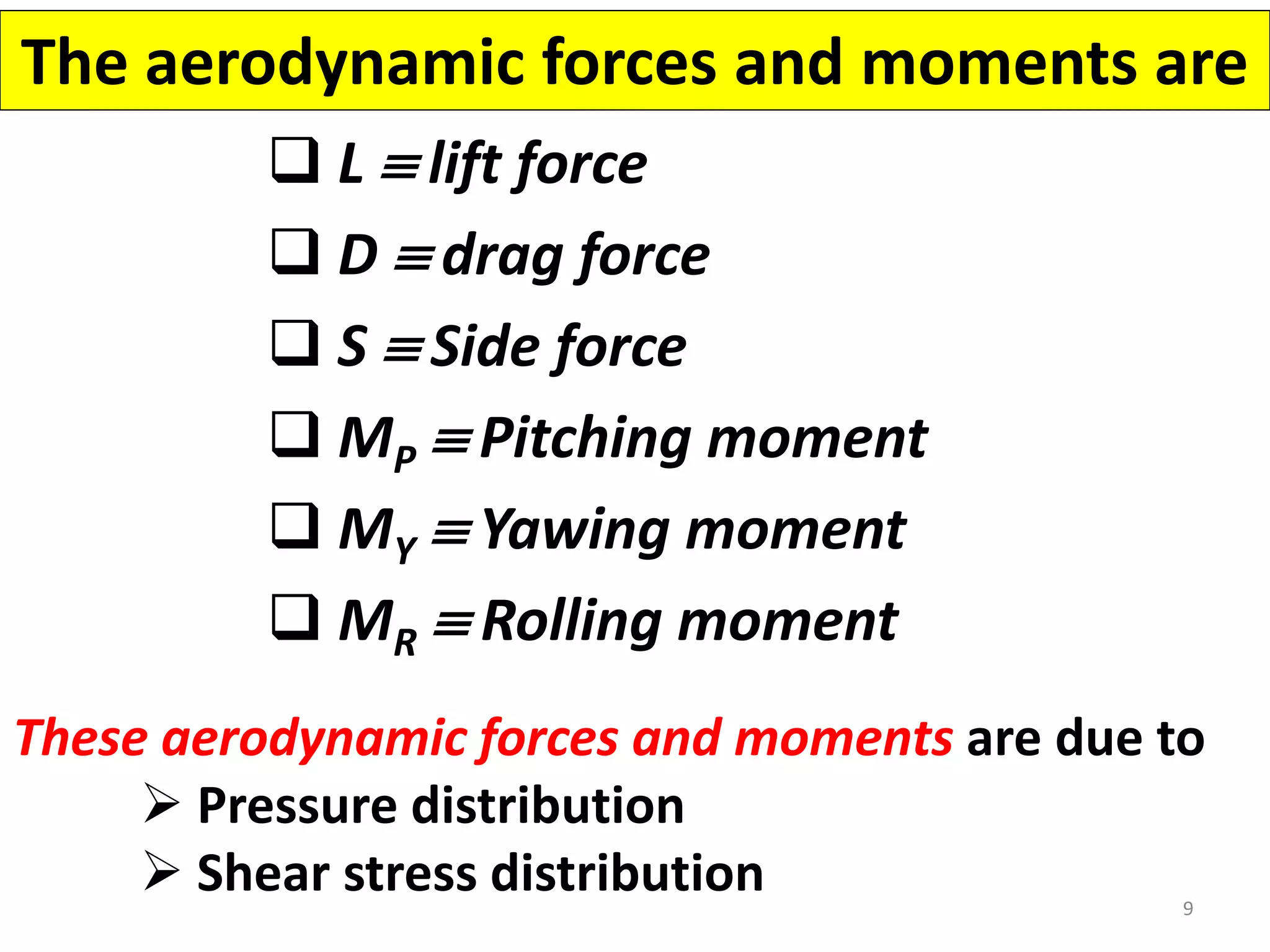 1. introduction aerodynamics | PDF