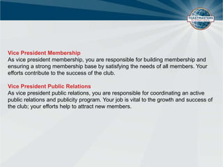 1. club officer training | PPTX
