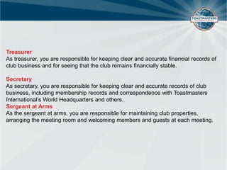 1. club officer training | PPTX