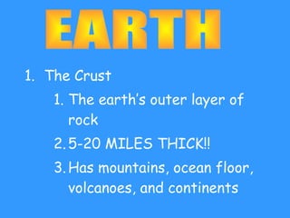 layers of the earth | PPT