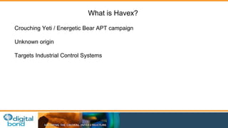 Havex Deep Dive (English) | PPTX
