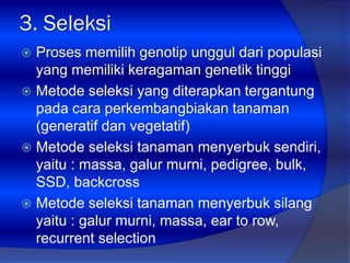1.kwt pendahuluan-pengertian-dan-program-pemuliaan | PPT
