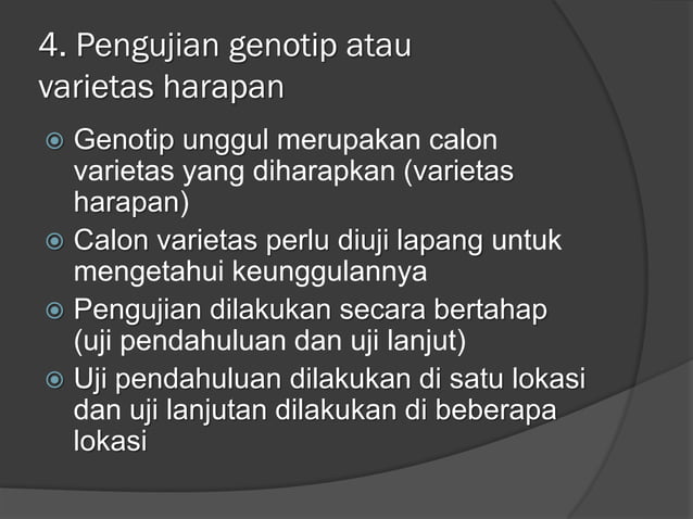 1.kwt pendahuluan-pengertian-dan-program-pemuliaan | PPT