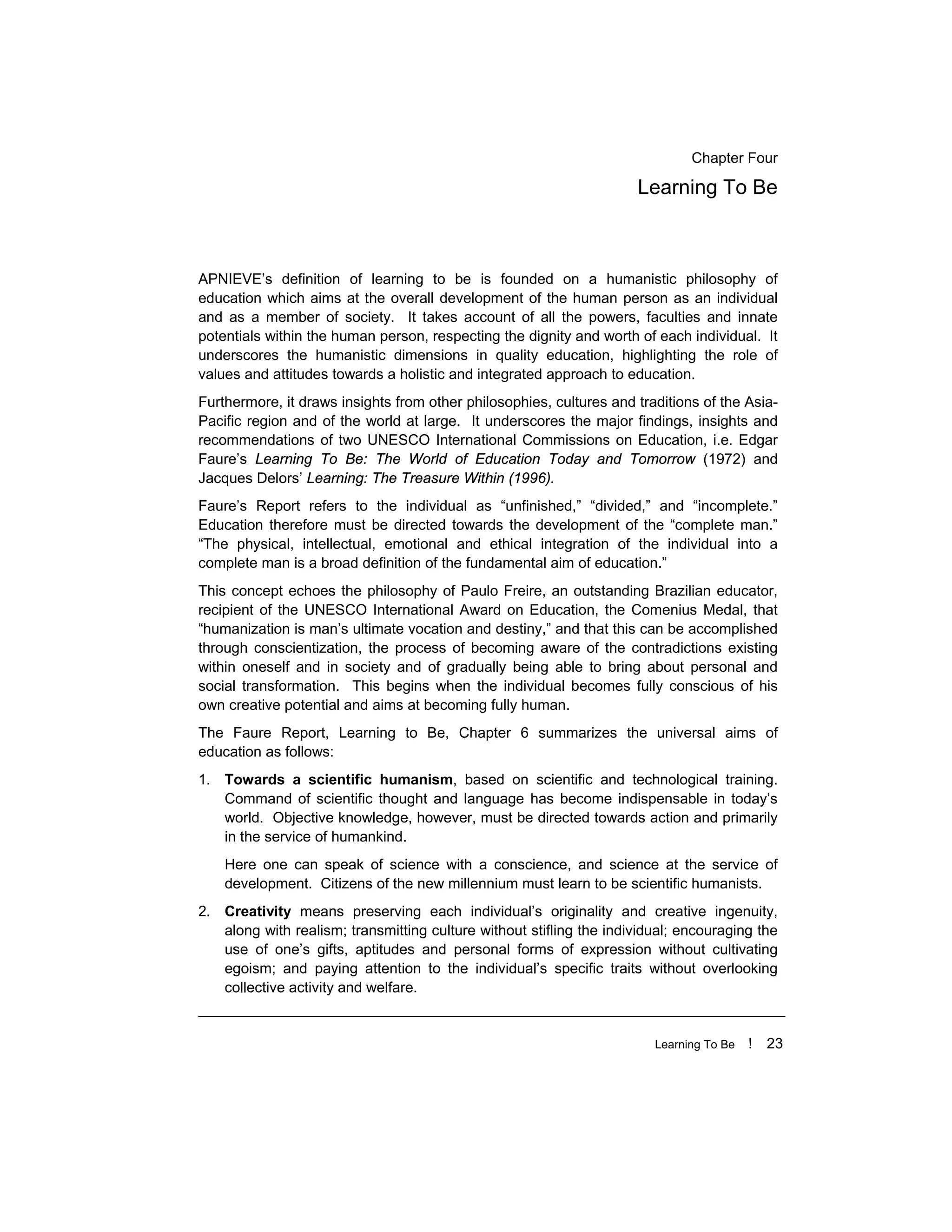 learning to be | PDF