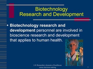 1.01 health science career cluster pathways | PPTX