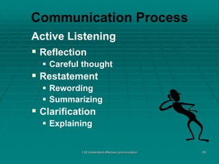 1.02 understand effective communication | PPTX | Parenting Babies and ...