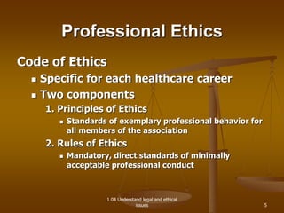 1.04 ethics in healthcare | PPT