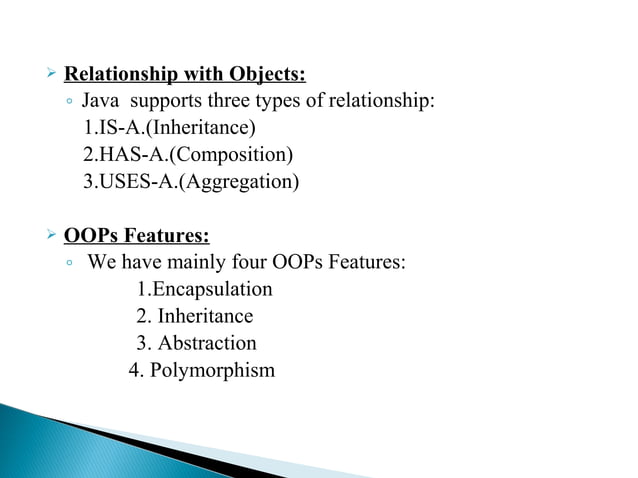 JVM and OOPS Introduction | PPT