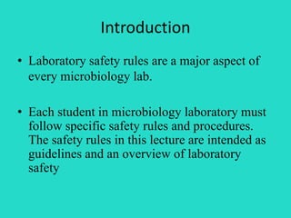 1. laboratory safety protocol | PPTX