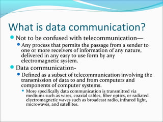 1.intro. data communication | PPT