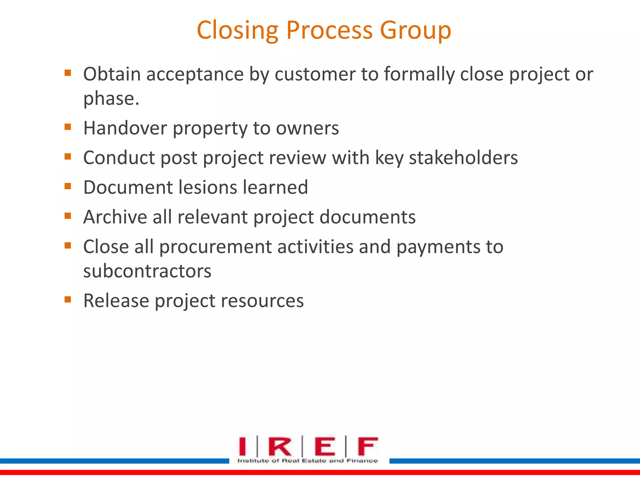 1.3 project management process groups & knowledge areas 1 | PPTX