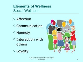 1.06 elements of wellness | PPT | Wellness | Healthy Living