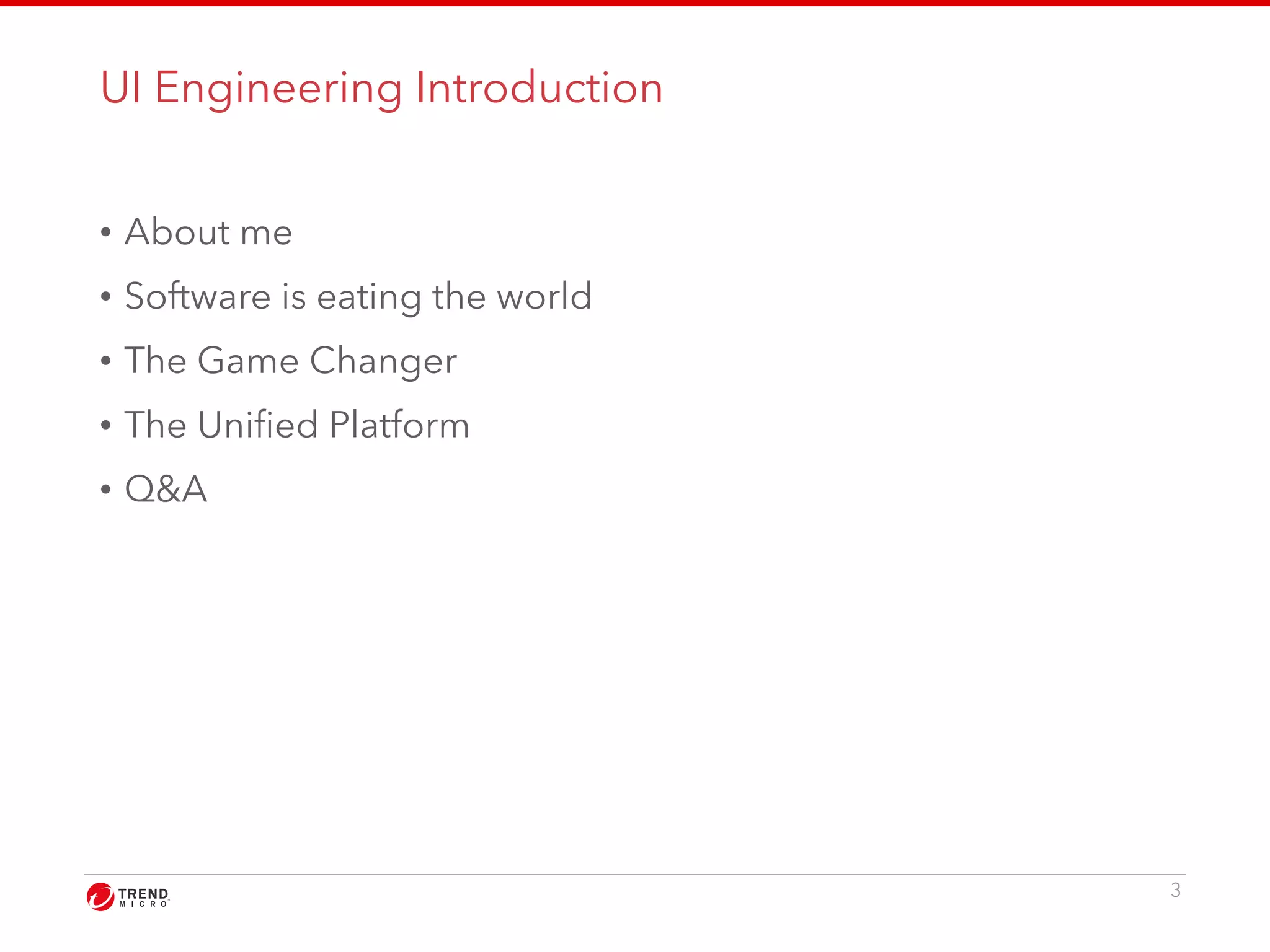 UI Engineering Introduction | PPT
