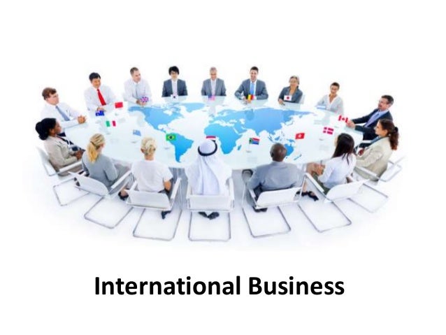 Introduction to international business - Manu Melwin Joy