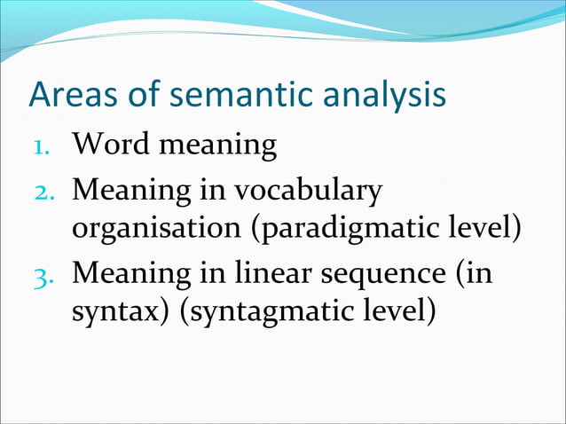 1. introduction to semantics | PPT