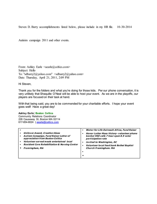 A1.accomplishments | PDF