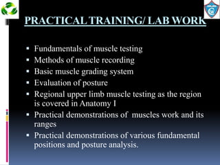 Introduction to Kinesiology and Rehabilitation | PPTX