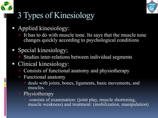 Introduction to Kinesiology and Rehabilitation | PPTX | Brain and Nervous System Disorders ...