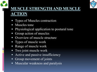 Introduction to Kinesiology and Rehabilitation | PPTX