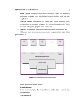 1.pengenalan sistem operasi | PDF